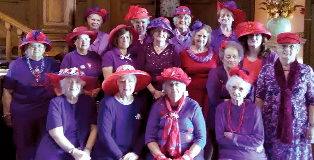 Happy Hatter Red Hats host meeting | News, Sports, Jobs - The Intermountain